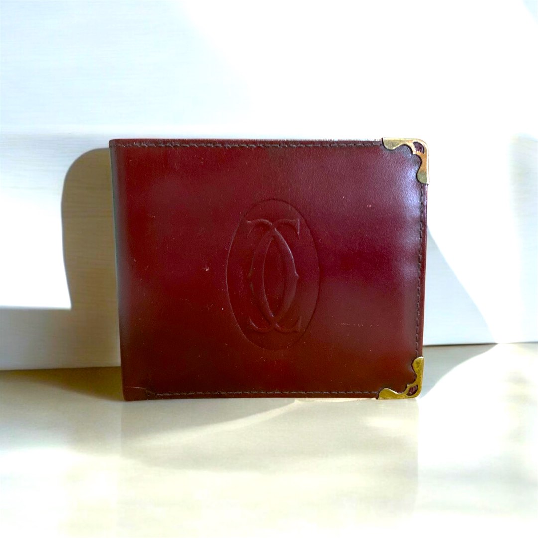 Vintage Cartier Bi-Fold Wallet, Luxury, Bags & Wallets on Carousell