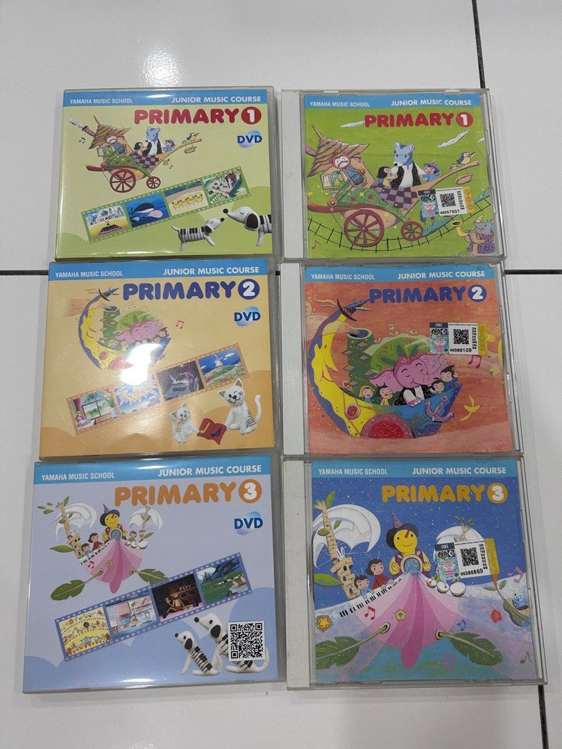 Yamaha JMC CD & DVD 1,2,3, Hobbies & Toys, Music & Media, CDs & DVDs on Carousell