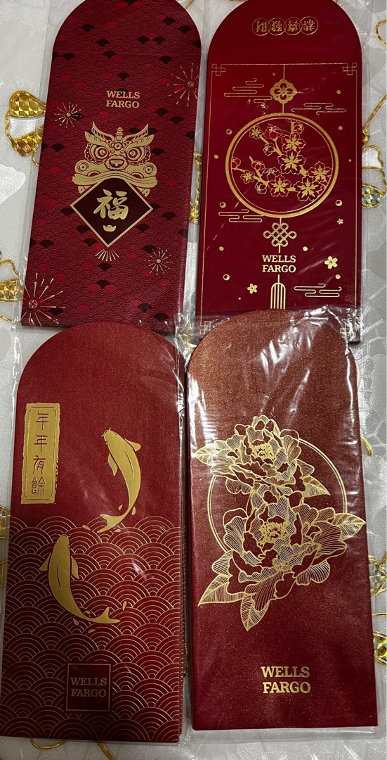 Well Fargo Ang Pow / Ang Bao / Red packet CNY not 2025, Hobbies & Toys ...