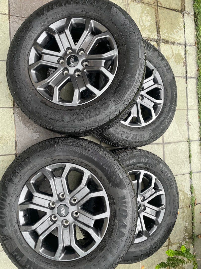 2024 Wildtrak Original Rim and Tyres 18”, Auto Accessories on Carousell