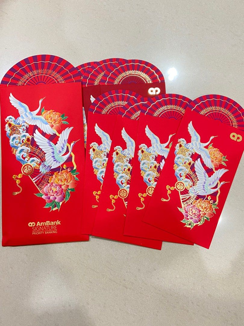 2025 AmBank Signature Priority Banking CNY Red Packets / Angpaos ...