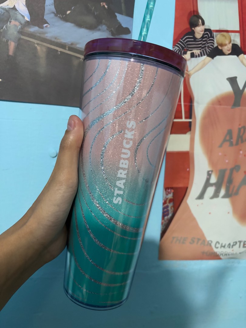 2025 Starbucks Tradition (Turquoise Cold Cup), Furniture & Home Living ...