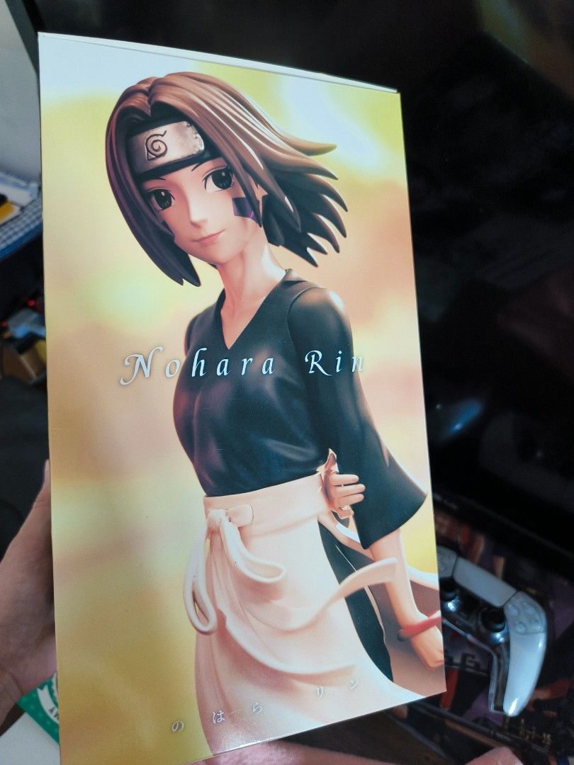 24cm Obito Love Nohara Rin Naruto Shippuden Konoha Statue Mainan Toy ...