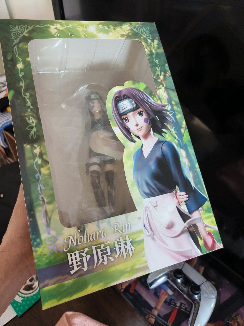 24cm Obito Love Nohara Rin Naruto Shippuden Konoha Statue Mainan Toy ...