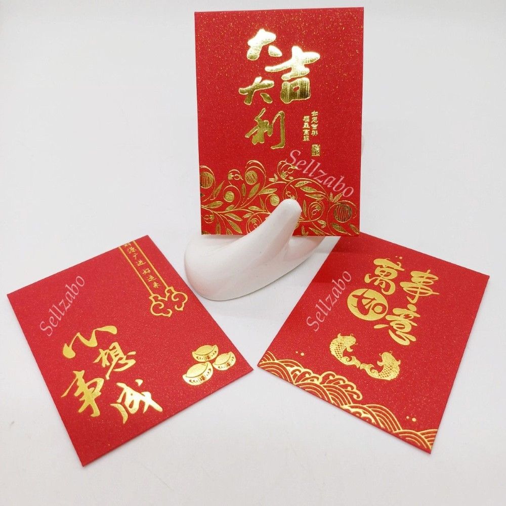 2 ~ 8 Pcs Small Red Packets Hong Bao 迷你小红包袋 (AngPao Ang Pao Friends ...