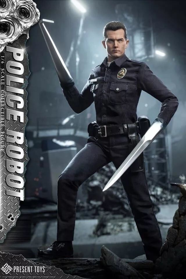 現貨 In Stock! PRESENT TOY PT-sp62 1/6 Terminator T1000 Action Figure ...