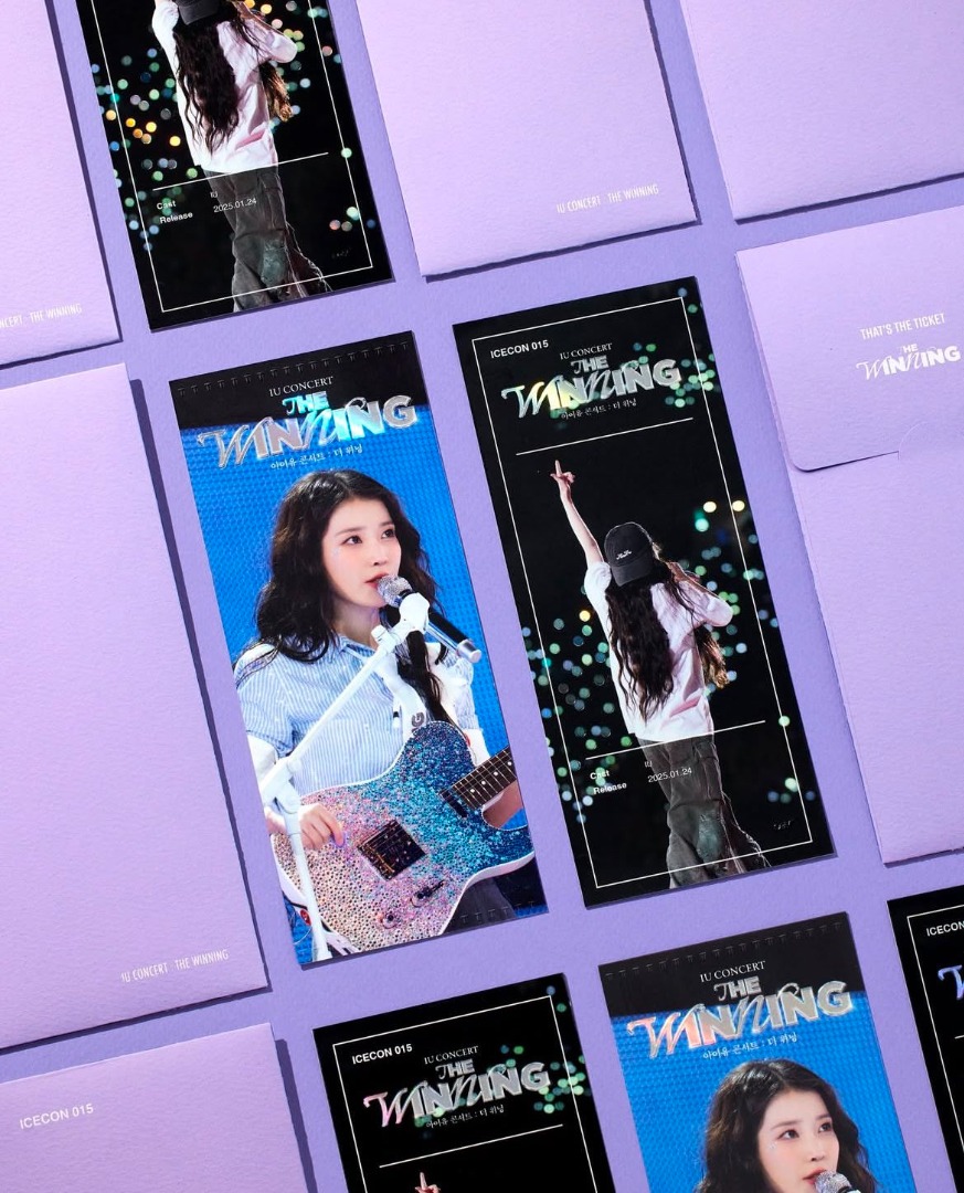 Pre-order 預訂｜韓星 K-pop 〗[ Poster + TTT Ticket ! ] IU 李知恩「 The Winning 」CGV Cinema SCREENX IMAX ...