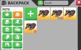 Adopt me R Elephant, Video Gaming, Gaming Accessories, In-Game Products ...