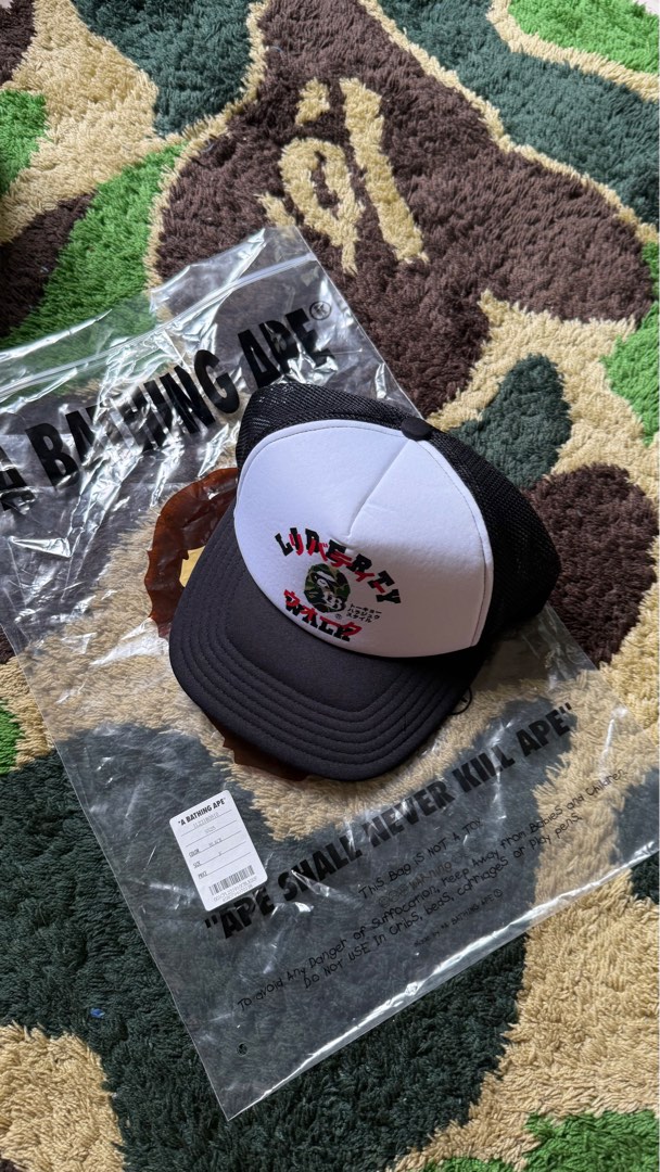 Bape x Liberty Walk Cap, Men's Fashion, Watches & Accessories, Cap ...