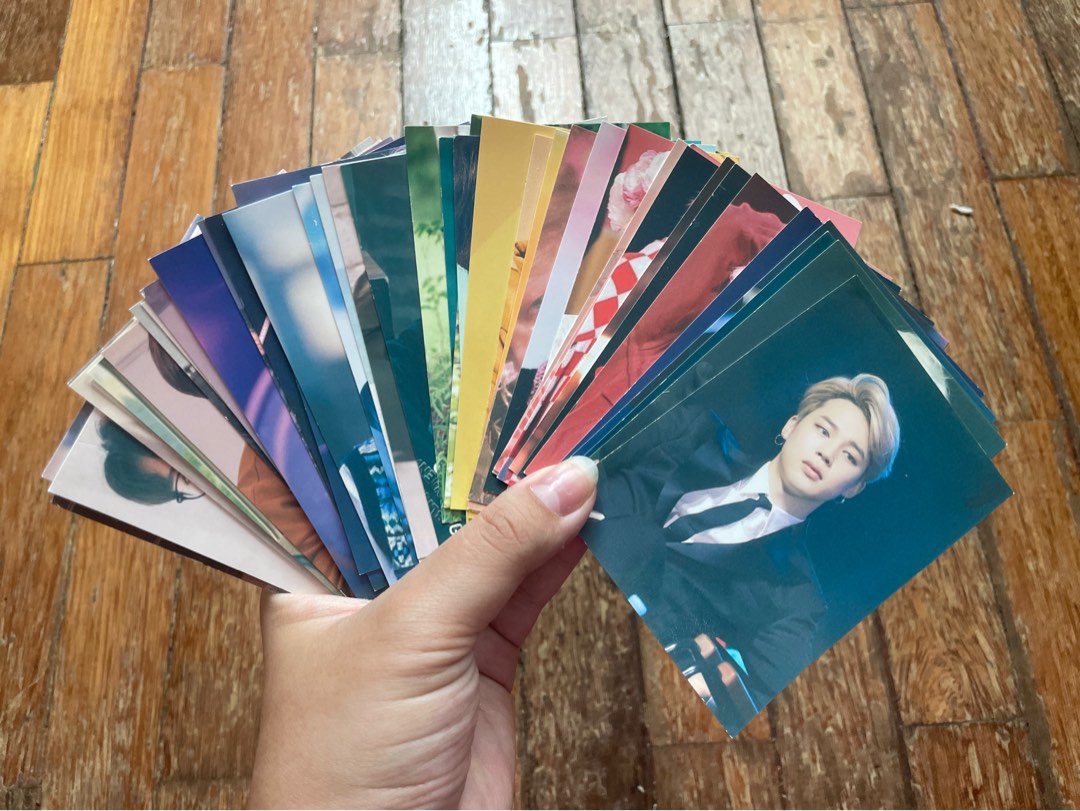 BTS Colour Coded print cards, Hobbies & Toys, Collectibles ...