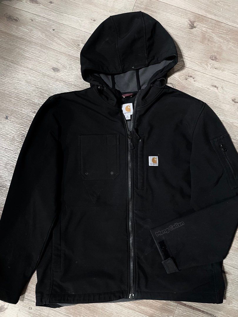 Carhartt M Hooded Rough Cut Jacket, Women's Fashion, Coats, Jackets and ...