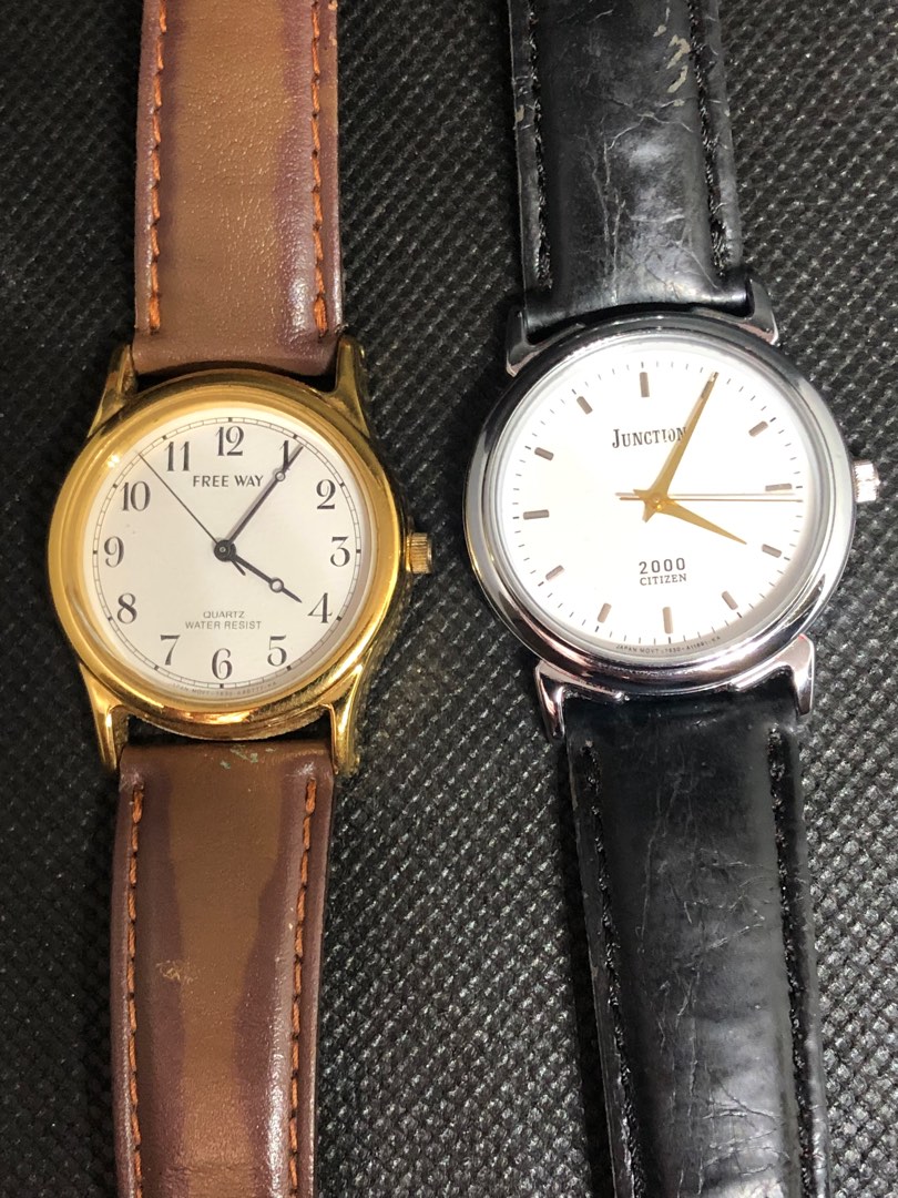 Citizen Junction & Freeway Quartz Unisex watch, Men's Fashion, Watches ...