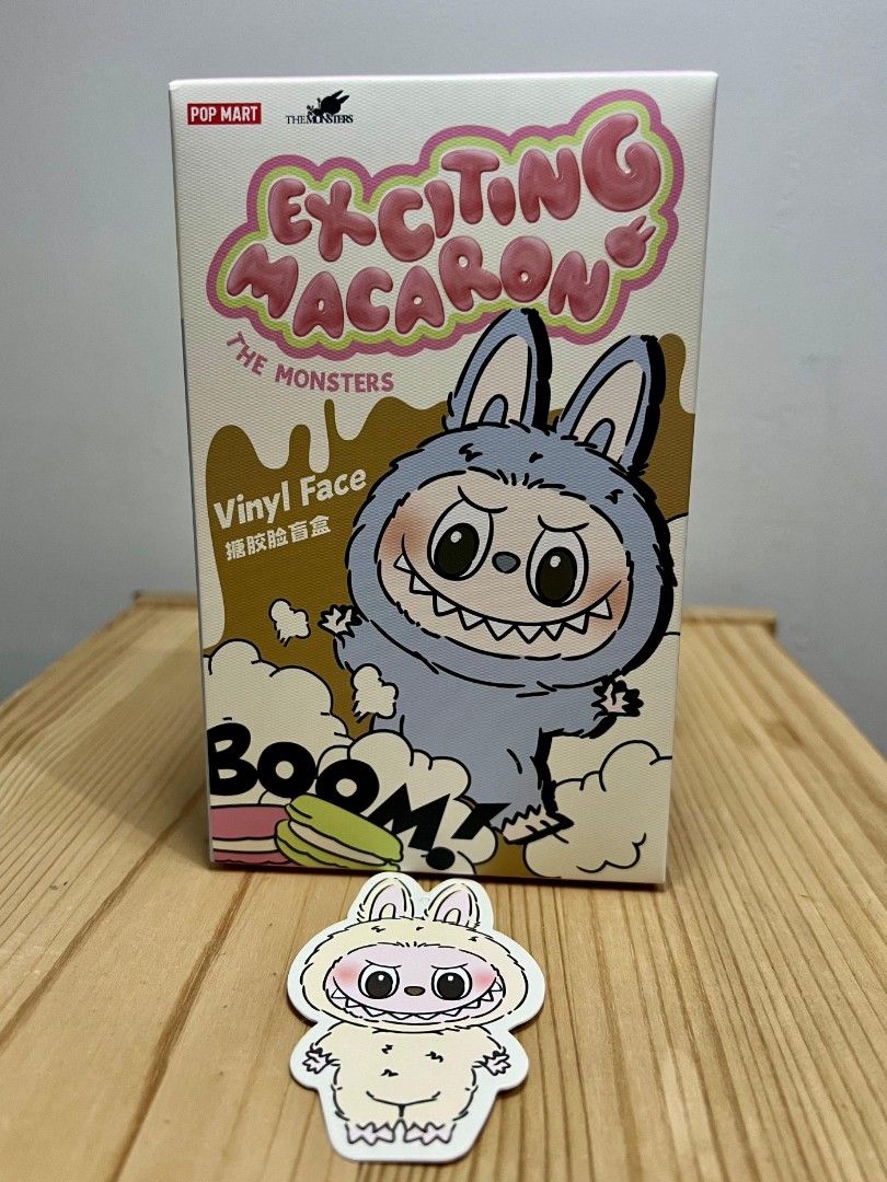 (CO OREN) Labubu V1 Exciting Macaron Selected SOY MILK Original Pop ...