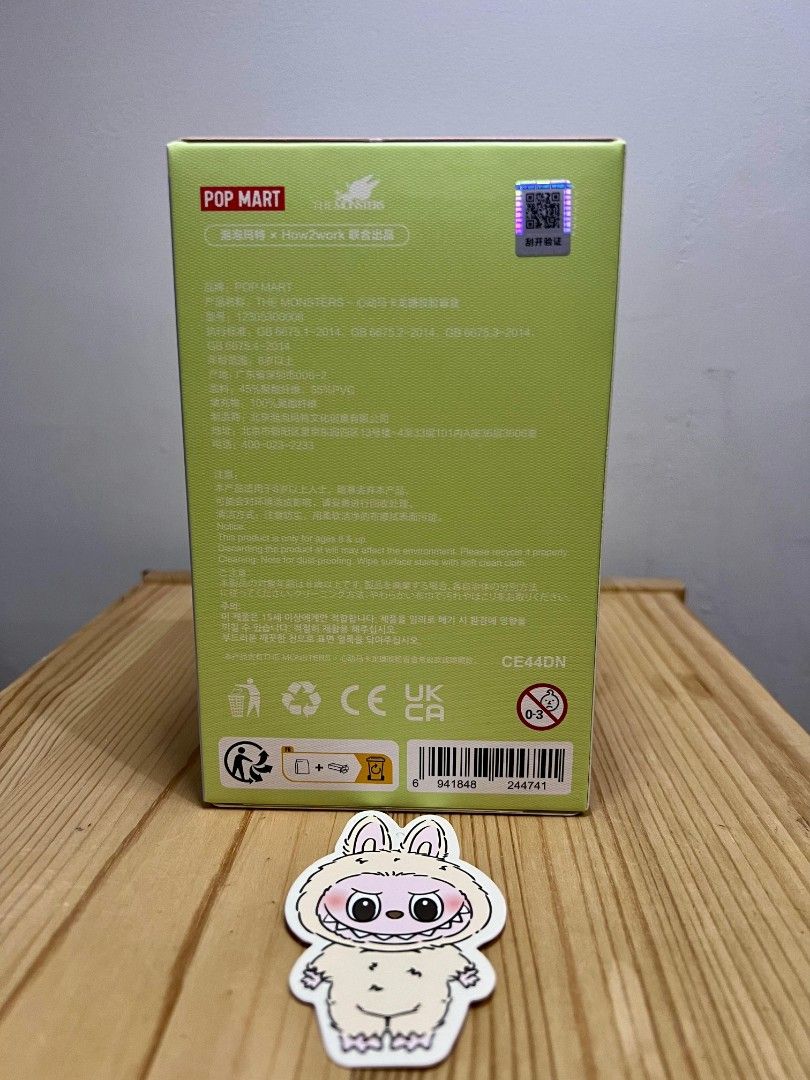 (CO OREN) Labubu V1 Exciting Macaron Selected SOY MILK Original Pop ...