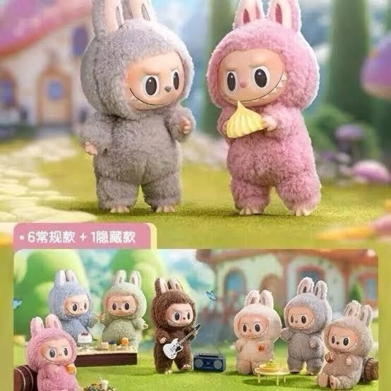 (CO OREN) Labubu V1 Exciting Macaron Selected SOY MILK Original Pop ...