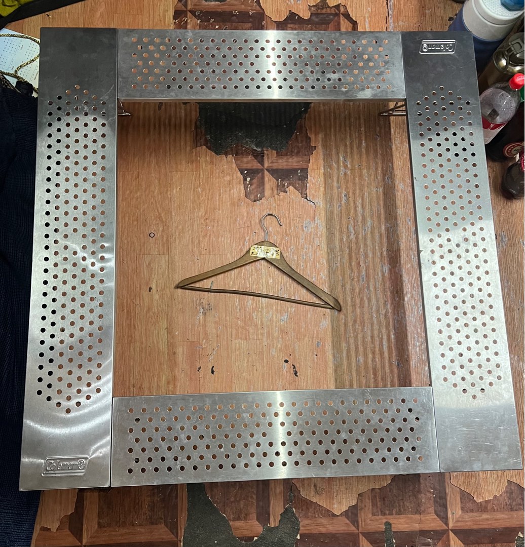 Coleman bonfire table, Sports Equipment, Hiking & Camping on Carousell