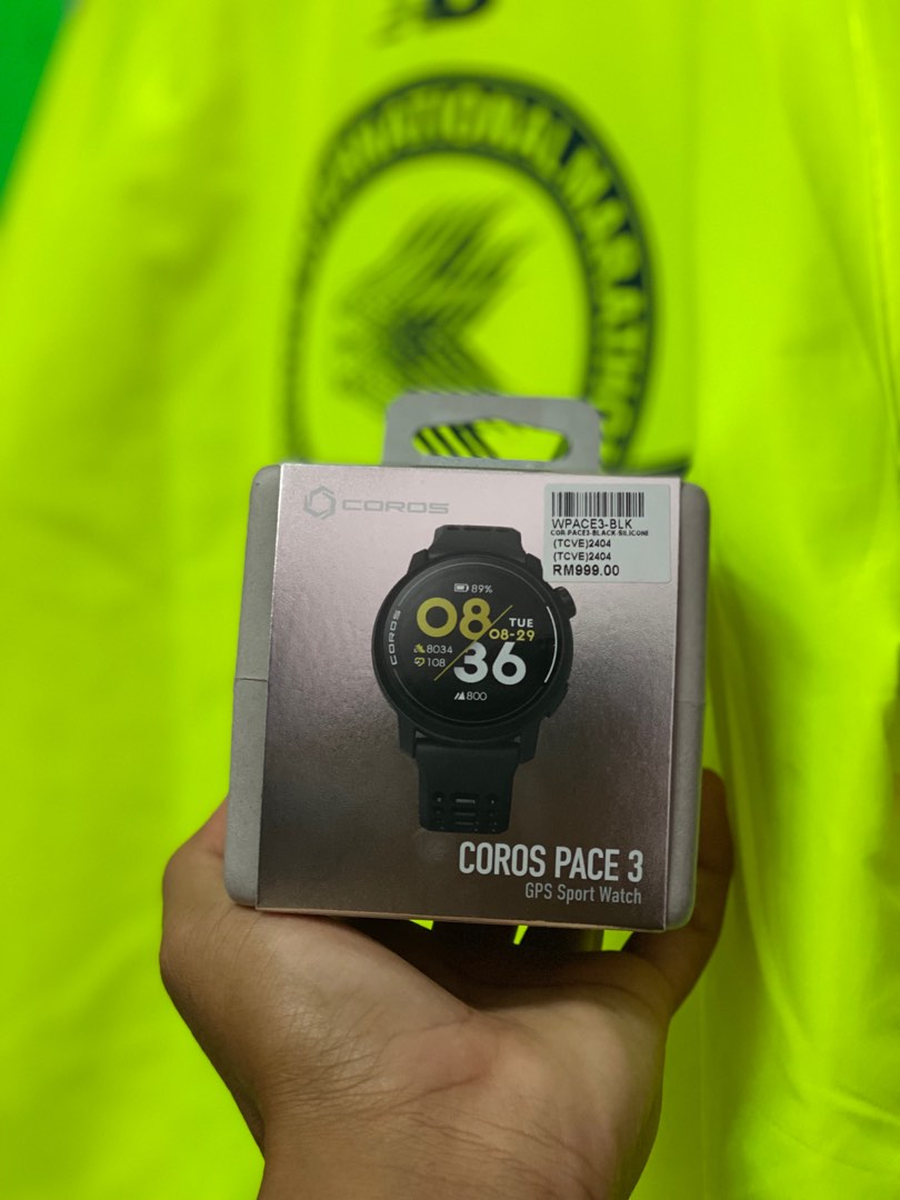 Coros Pace 3 (Used), Men's Fashion, Watches & Accessories, Watches on ...