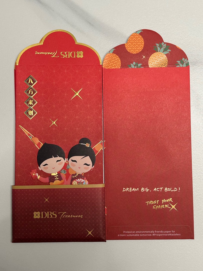 DBS Treasures 2025 ang pow, Hobbies & Toys, Stationery & Craft, Other ...