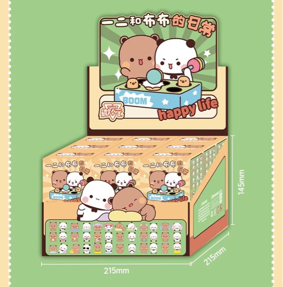 (PO - 1 BOX) DUDU and BUBU Blind Box (Yier bubu / 一二布布), Hobbies & Toys ...