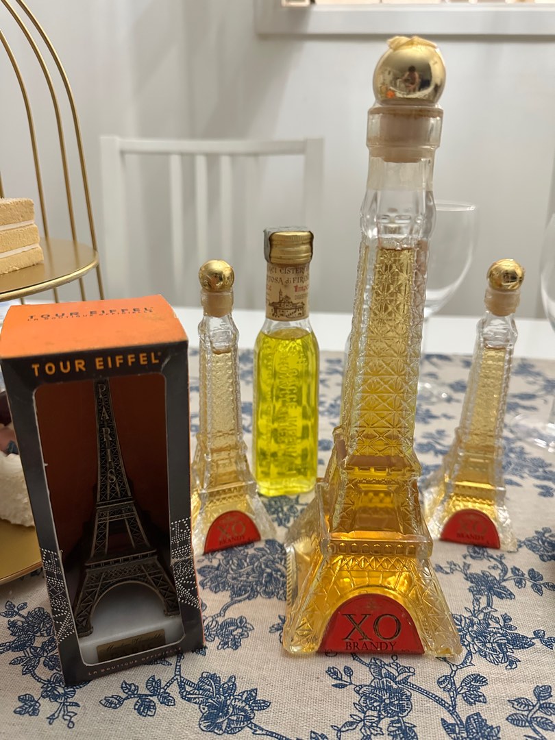 Eiffel Tower brandy XO drinks, Hobbies & Toys, Memorabilia ...