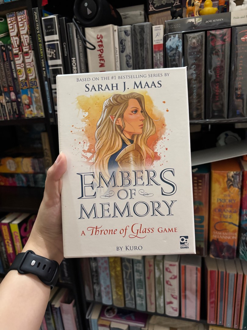 Embers of Memory A Throne of Glass Game (Boardgame), Hobbies & Toys, Books & Magazines, Fiction ...