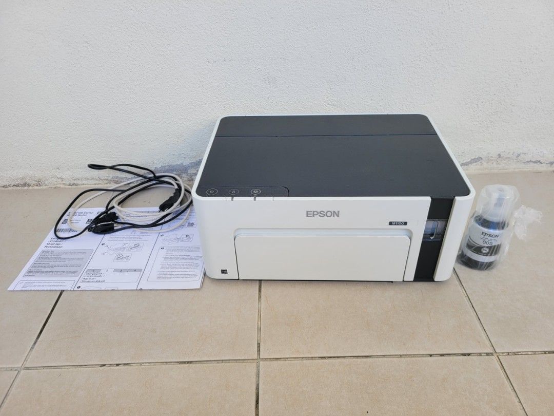 (under warranty)Epson Ecotank printer black only ,M1100, Computers ...