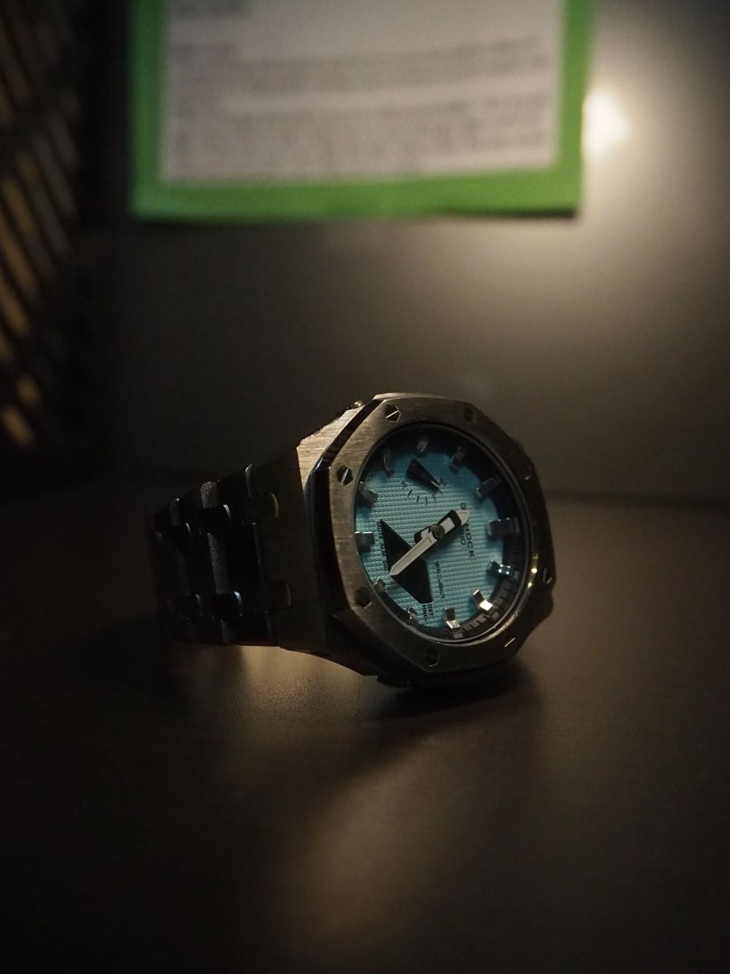 G- Shock Tiffany Blue Casiok Mod, Men's Fashion, Watches & Accessories ...
