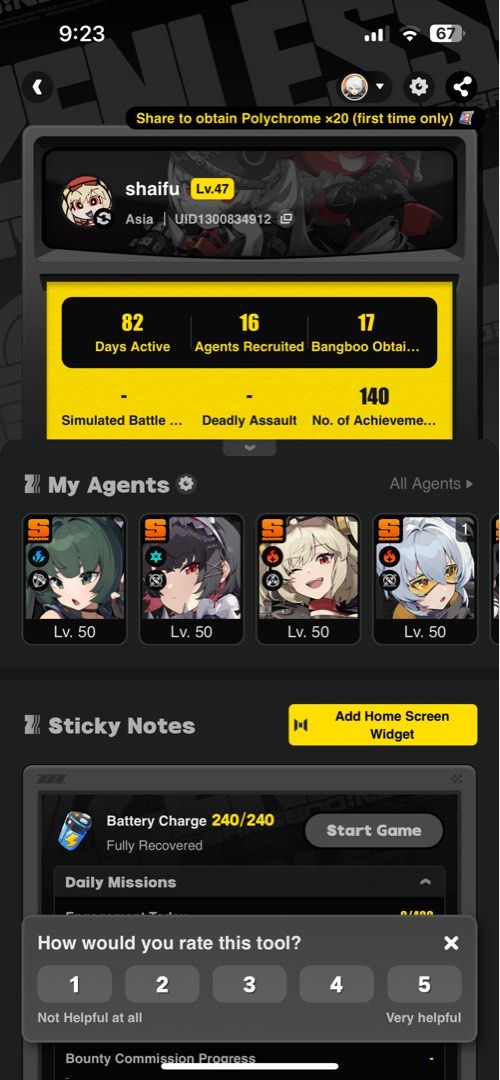 Genshin Impact + HSR + Zenless ACCOUNT COMBO RM650 can nego (characters ...