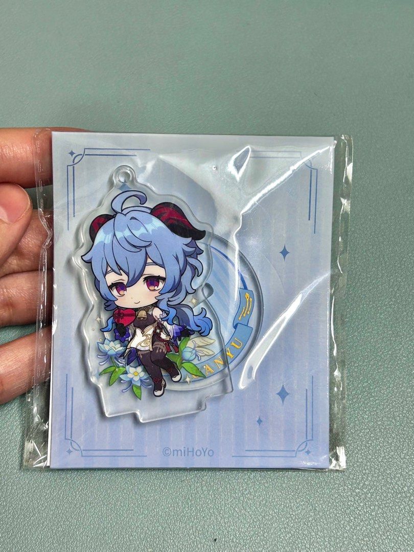 Genshin Impact Ganyu Keychain, Hobbies & Toys, Toys & Games on Carousell