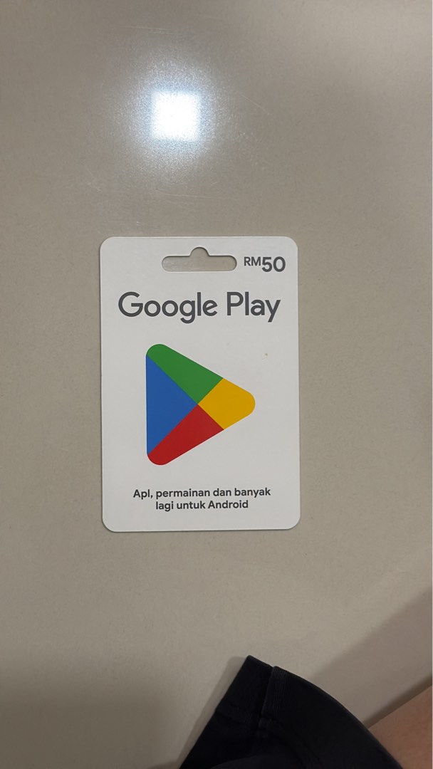 Google Play RM50, Tickets & Vouchers, Store Credits on Carousell