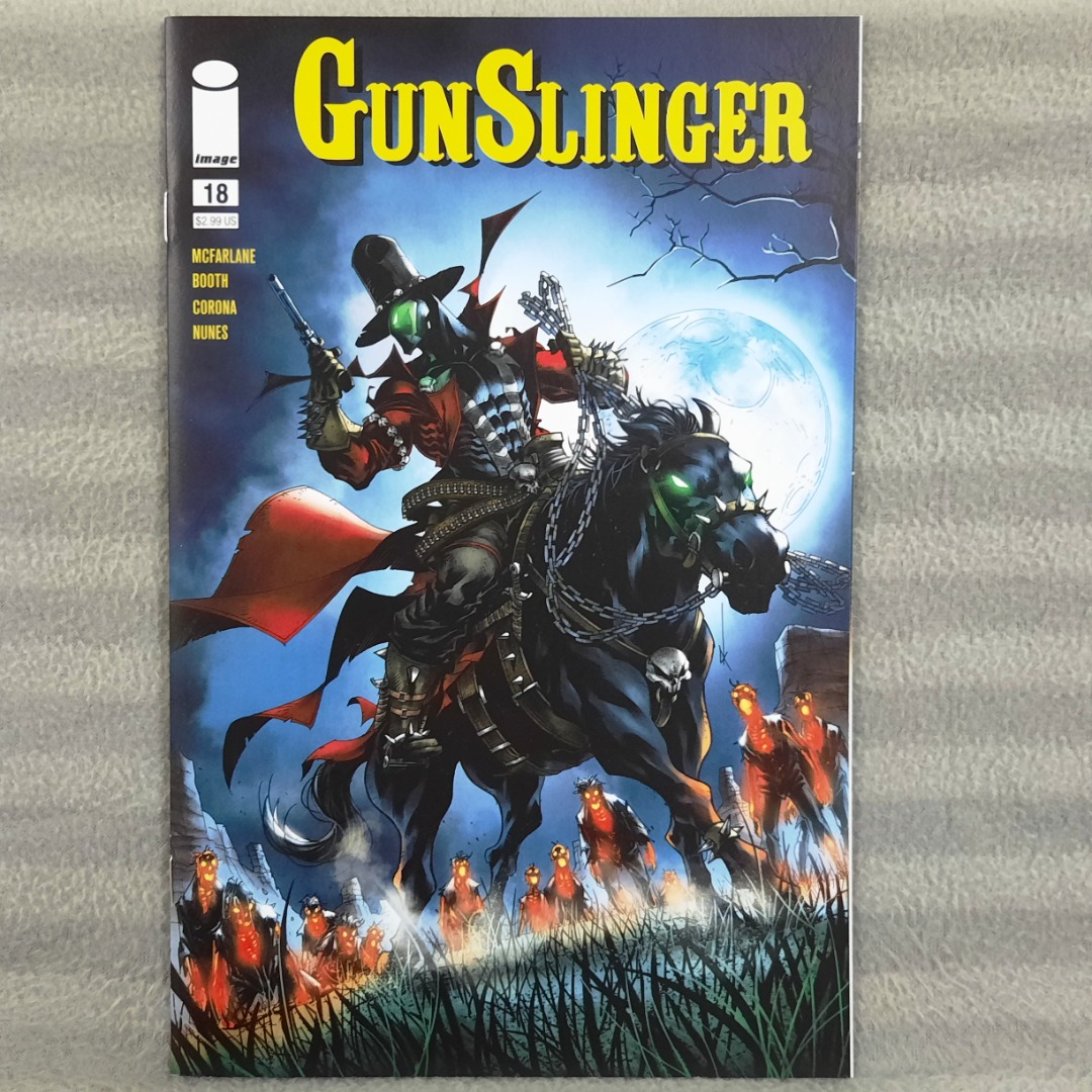 Gunslinger Spawn #18 Kevin Keane Variant (Image Comics) Todd McFarlane, Brett Booth, Hobbies ...