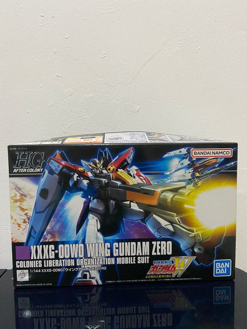 Hg Wing Gundam Zero, Hobbies & Toys, Toys & Games on Carousell