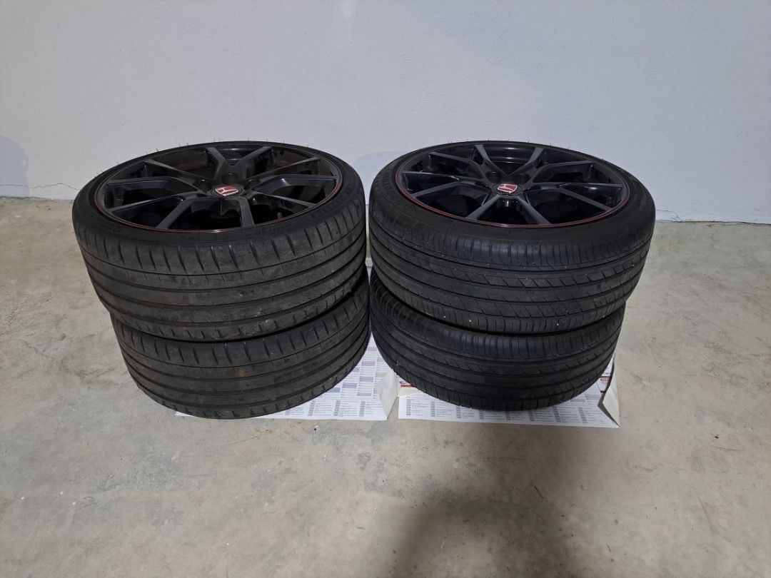 Honda Civic Type R FK8 Wheel Tyre, Auto Accessories on Carousell