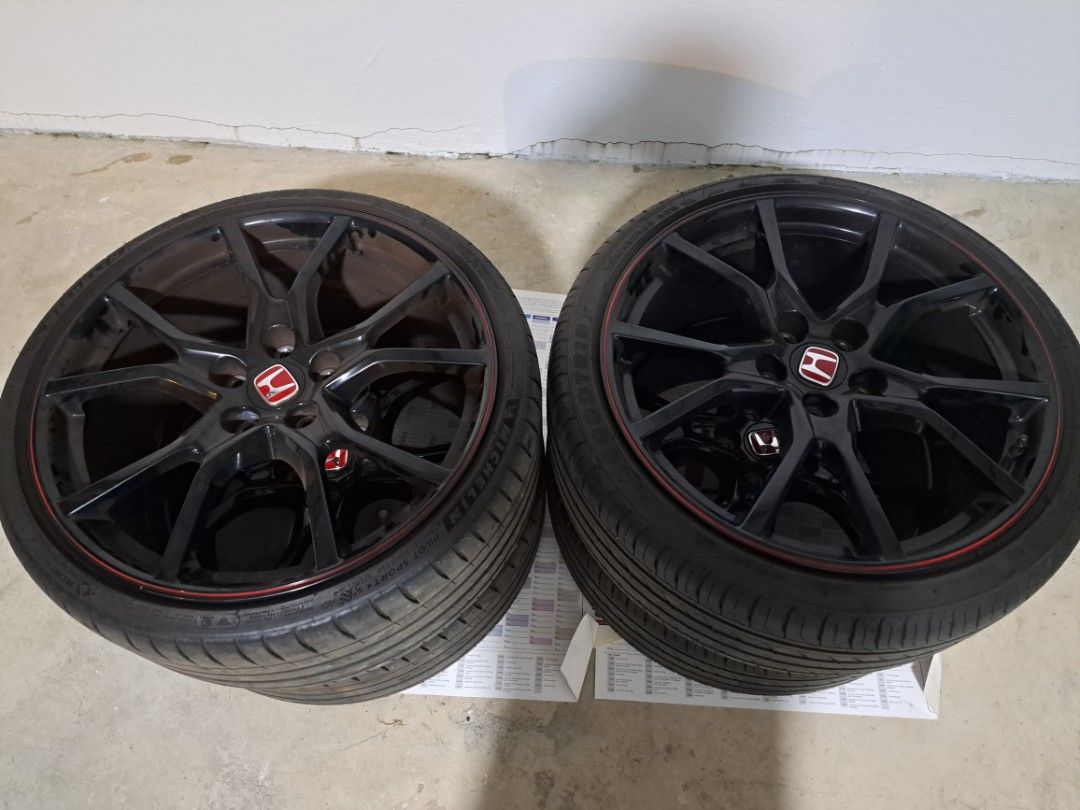 Honda Civic Type R FK8 Wheel Tyre, Auto Accessories on Carousell