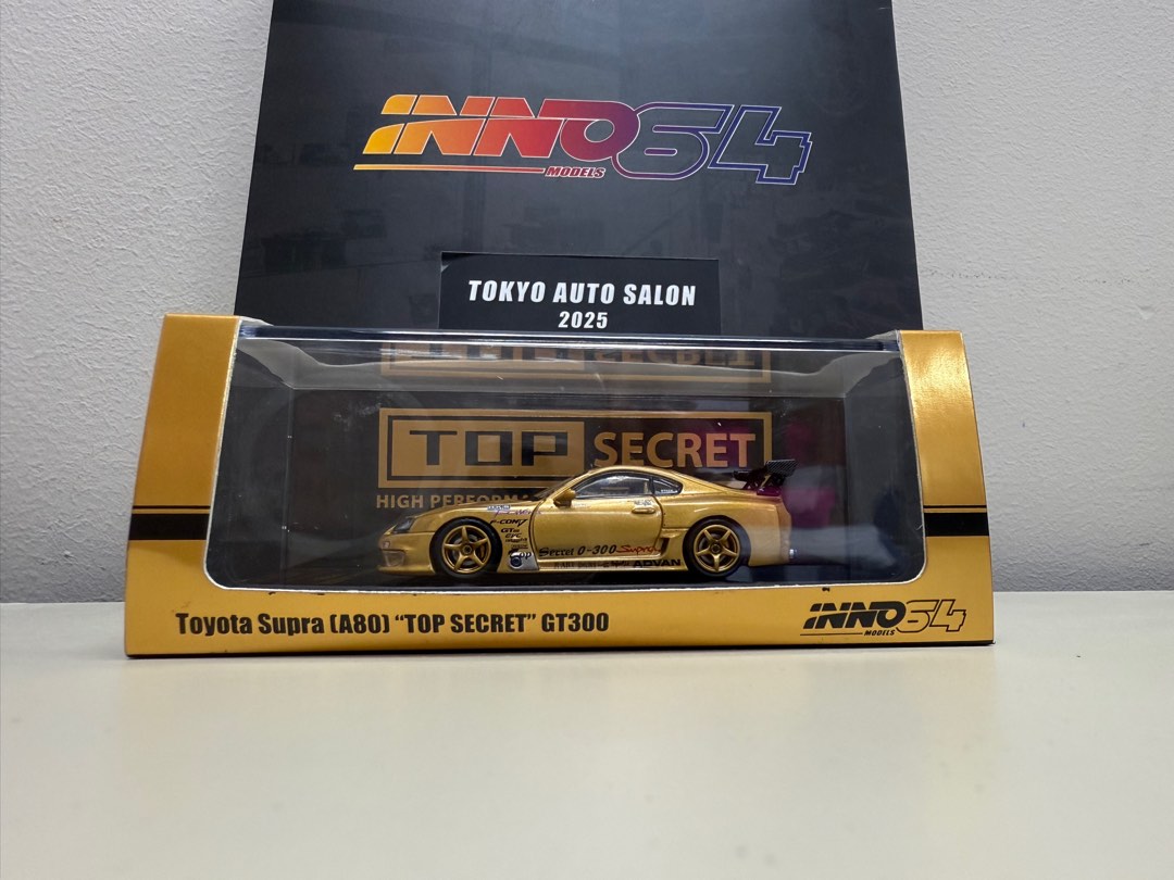 Inno64 Top Secret Toyota Supra (A80), Hobbies & Toys, Toys & Games on ...