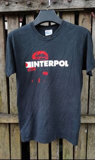 Band Interpol, Men's Fashion, Tops & Sets, Tshirts & Polo Shirts on ...