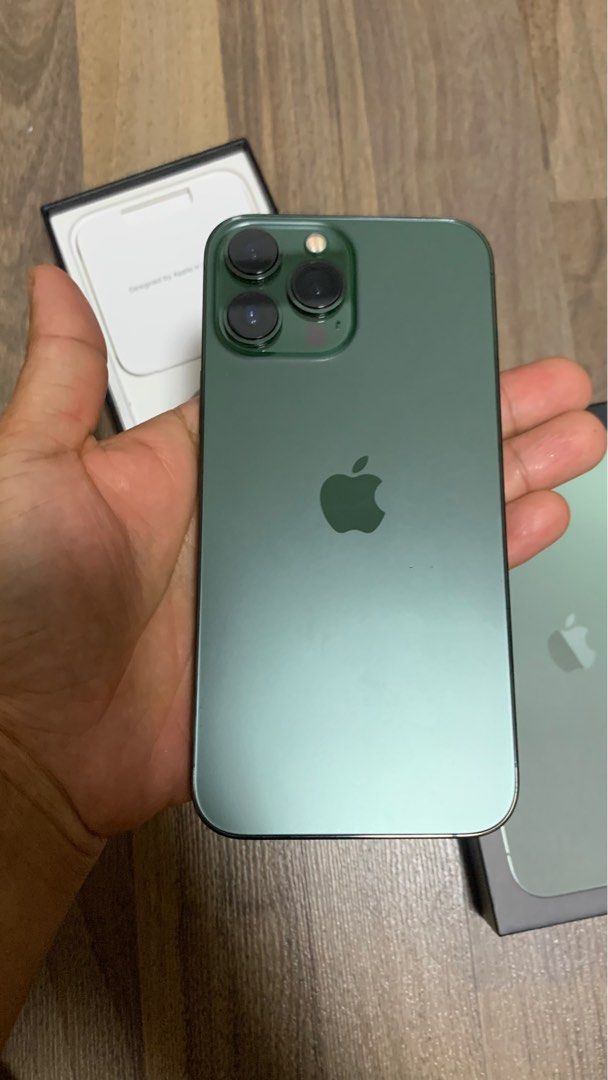 iPhone 13 Pro Max Green 128GB, Mobile Phones & Gadgets, Mobile Phones ...