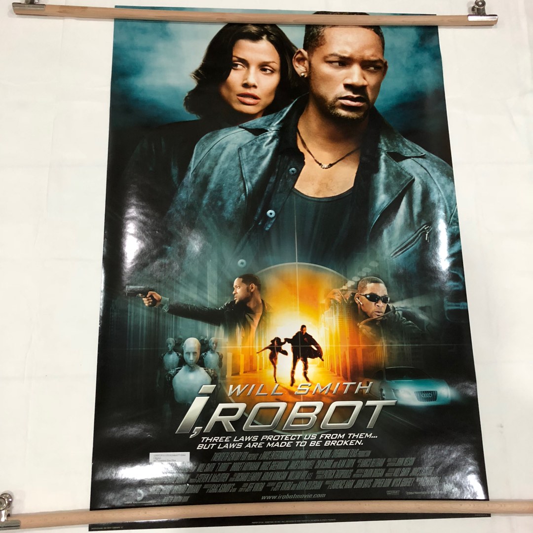 iRobot original movie poster, Hobbies & Toys, Collectibles ...
