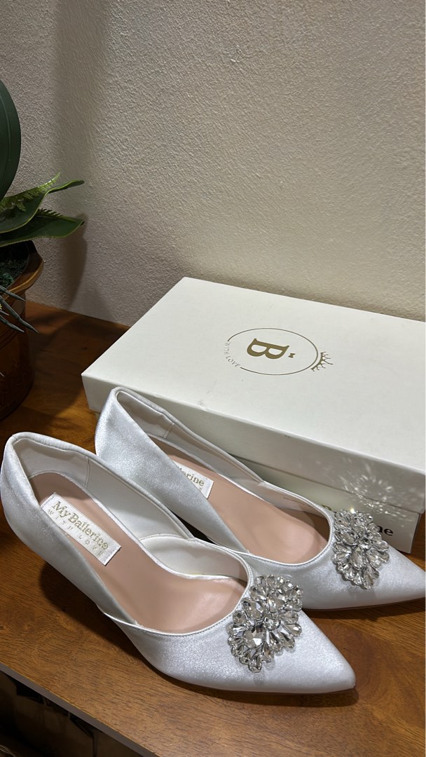 Kasut kahwin , Kasut nikah , wedding heels, Women's Fashion, Footwear ...
