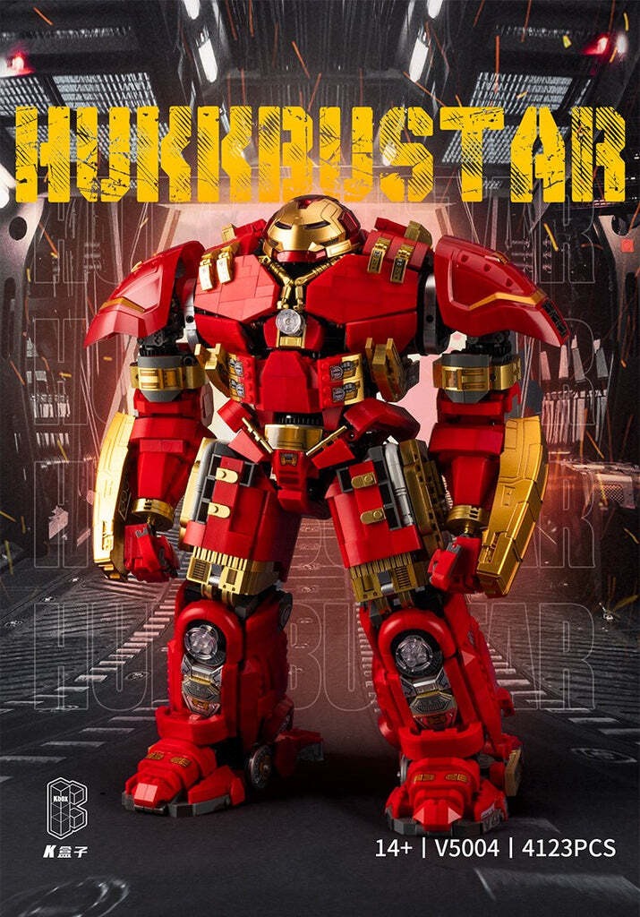 In Stock KBox V5004 Ironman Iron Man Hulkbuster Armor Robot Avengers ...