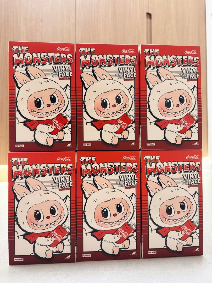 Labubu v3 - Coke , Hobbies & Toys, Toys & Games on Carousell