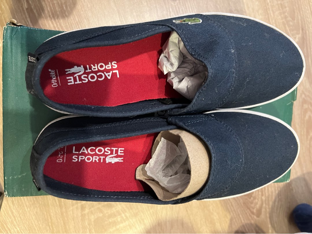 lacoste maurice lcr shoes, Women's Fashion, Footwear, Sneakers on Carousell