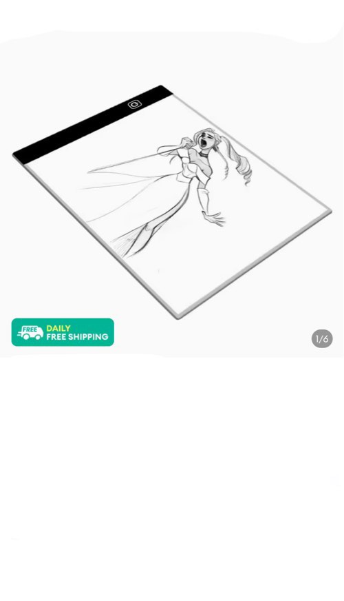 LIGHT PAD - A4 LED Artist Thin Art Stencil Drawing Board Light Box ...
