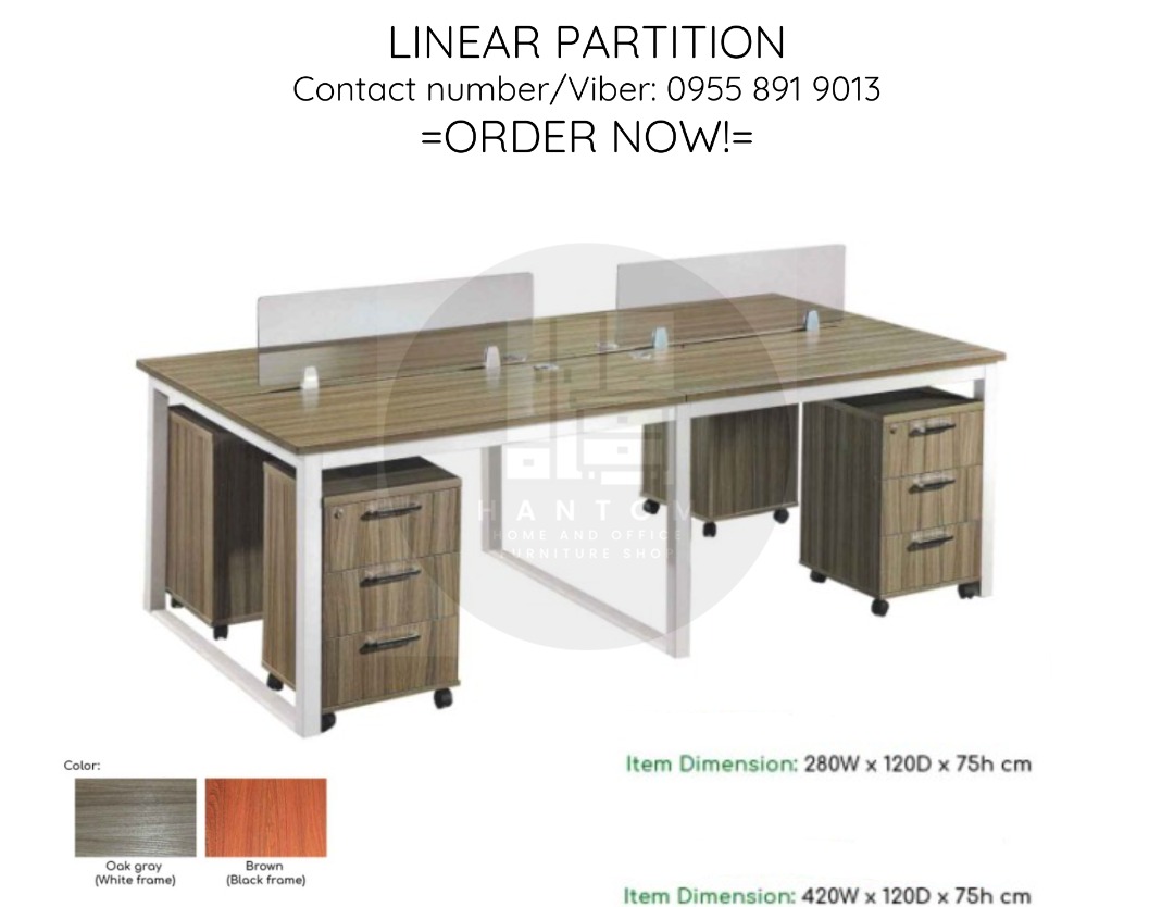 LINEAR PARTITION TABLE, Furniture & Home Living, Furniture, Other Home ...