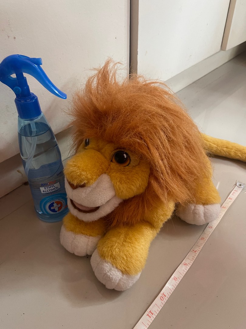 Lion King battery operated stuff toy, Hobbies & Toys, Toys & Games on ...
