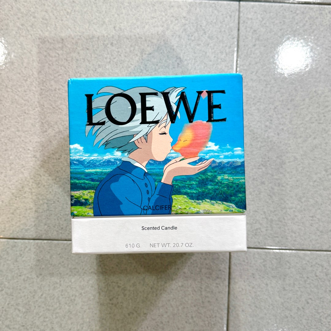 Loewe Moving Castle Collab Candle Box with Cushion, Luxury, Accessories ...