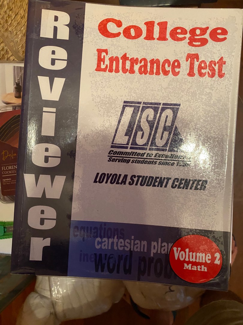 LSC Math Reviewer (Take all 3 volumes), Hobbies & Toys, Books ...