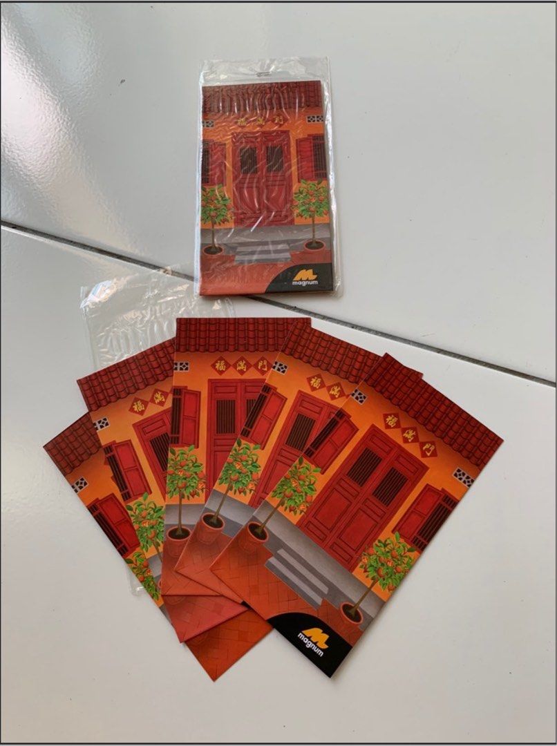 Magnum New CNY Red Packet (each packet is 5 pcs x 2 packets ) RM10 each ...