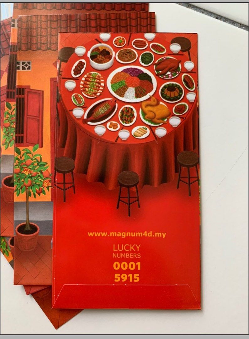 Magnum New CNY Red Packet (each packet is 5 pcs x 2 packets ) RM10 each ...