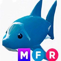 Mega Neon FR Shark ( Adopt Me ), Video Gaming, Gaming Accessories, In ...